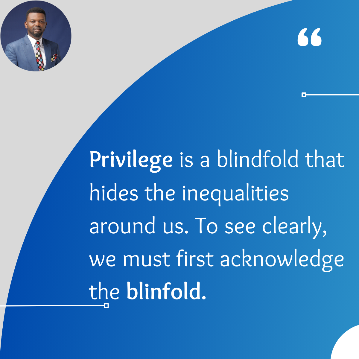 Have you ever paused to consider your privileges? | by Ibukun ...