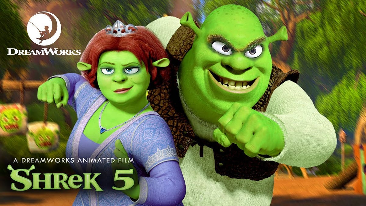 รีวิวแอนิเมชั่น Shrek 5 รีบูทใหม่ - รีวิวอนิเมะ การ์ตูนออนไลน์ - Medium