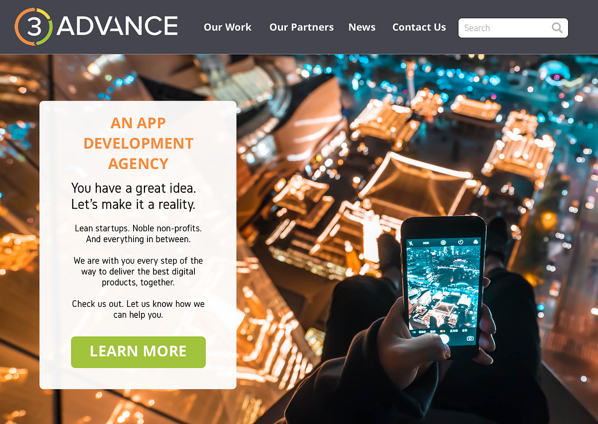 An App Agency Makeover— A UX Design Case Study | by Colin Small | Medium
