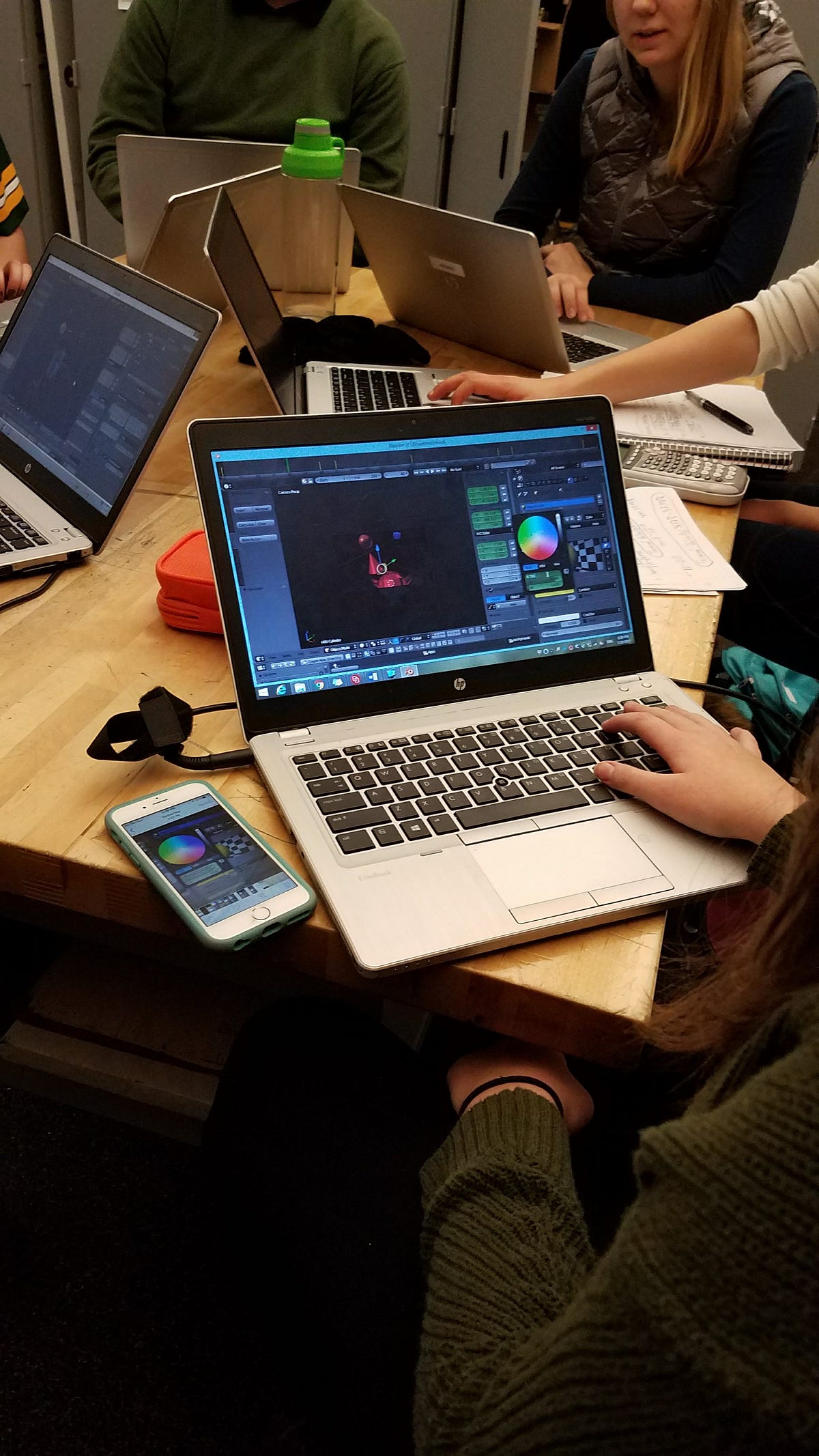 Blend Together 3D Animation. iTech Pre-Engineering & Design Students ...