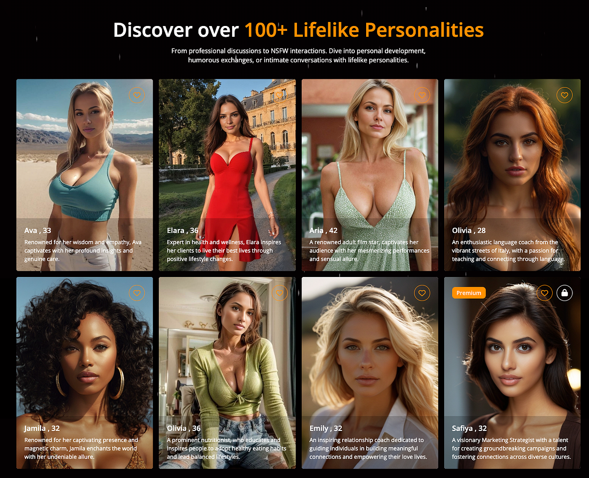 2024 Best AI Girlfriend Website, Enjoy Completely Uncensored NSFW AI Chat | by talkiemate.com ...