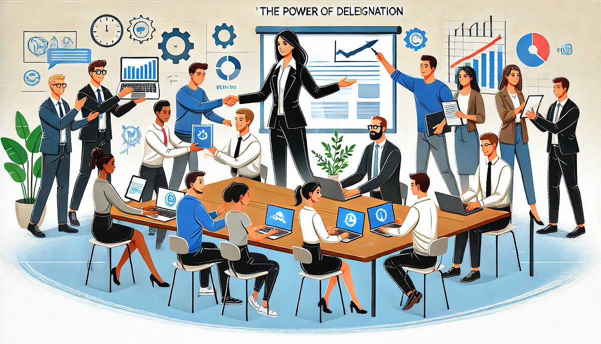 The Power of Delegation. In today’s professional landscape… | by Avin Agarwal | Jul, 2024 | Medium