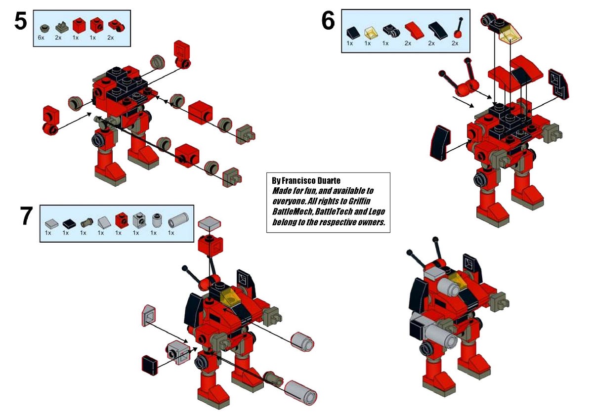 Lego Set 39 — Griffin. A question that we mecha fans… | by Francisco ...