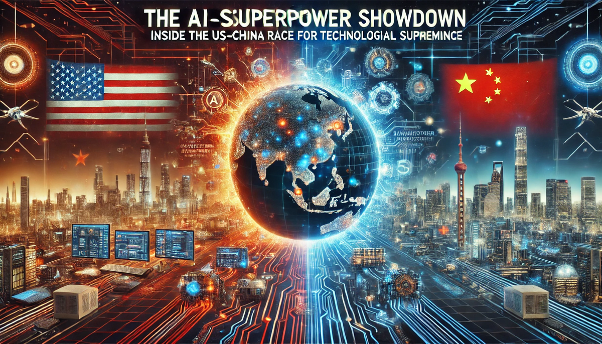 The AI Superpower Showdown. Inside the US-China Race for… | by Mark ...