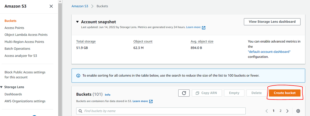 Creating S3 Bucket in AWS - Riskyrunner - Medium Creating S3 Bucket in AWS - Riskyrunner - Medium