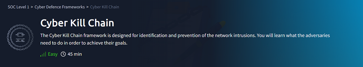 Cyber Kill Chain - Tryhackme Writeup | by L4V4NY4 AGR3 | MeetCyber