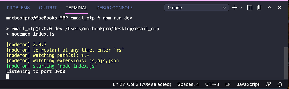 Creating an email OTP send/verification using Node.js/Express, Nodemailer and Firebase | by ...
