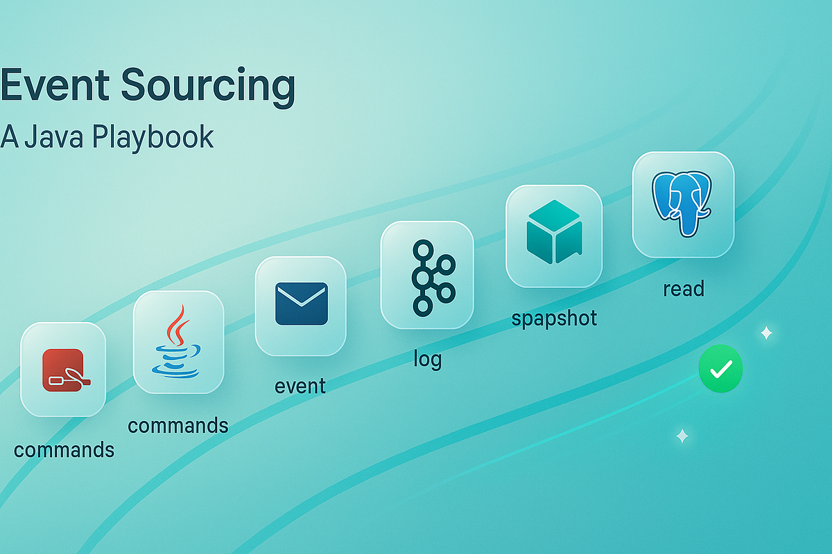 Event Sourcing Without Regret: A Java Playbook | by Modexa | Medium