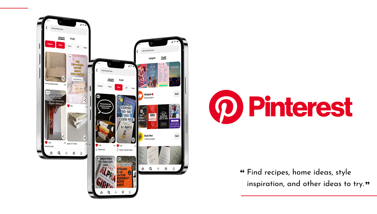 UI/UX Case Study: Improving Content Filter Feature on Pinterest | by ...