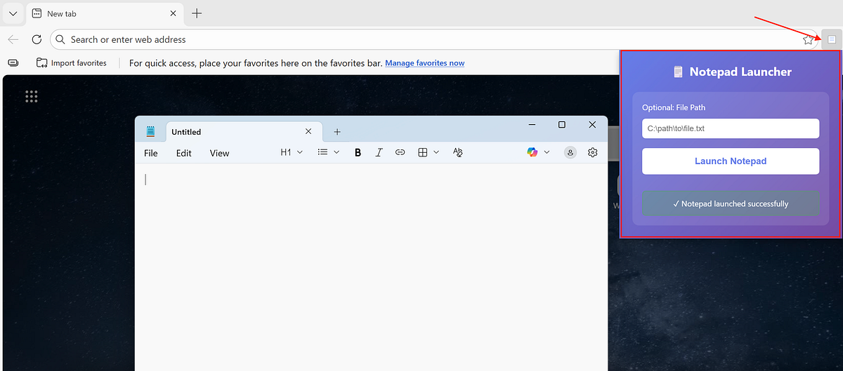 Building a Browser Extension that Talks to Your OS (Code Execution ...