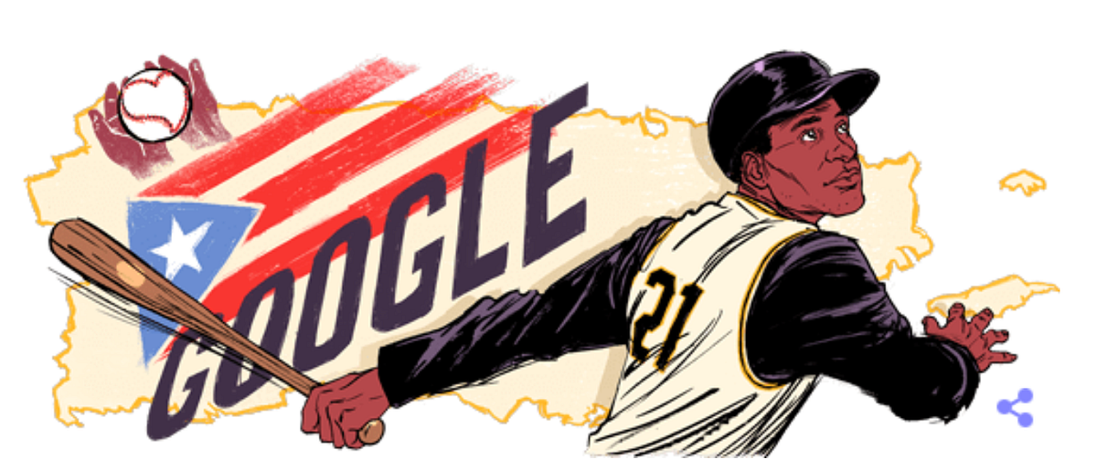 Google Hits a Home Run with Roberto Clemente Google Doodle | by David ...