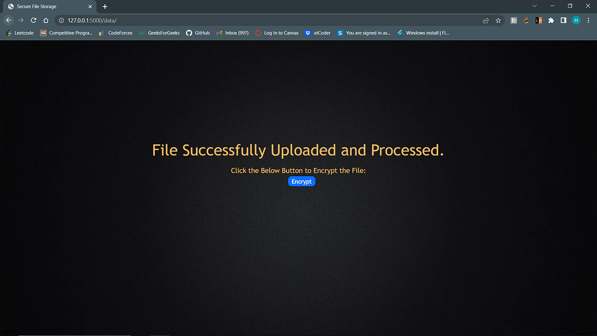 Secure File Storage System Using Python With the help of AES, Blowfish, Triple DES, IDEA, and ...