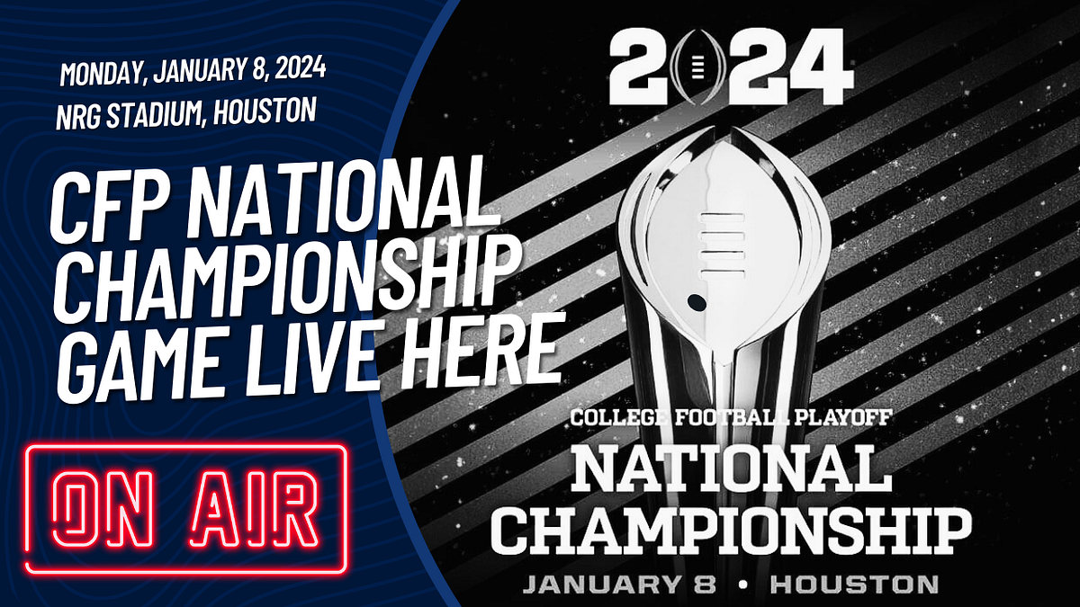 HoW To WaTCH Michigan vs Washington Live FREE CFP National Championship 2024, TV streams NCAAF ...