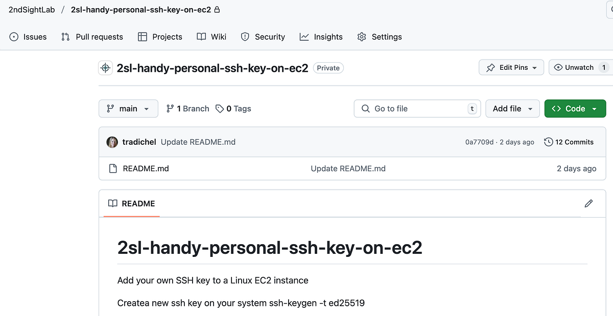 Use Your Own SSH Key With a Passphrase on an EC2 Instance | by Teri Radichel | Cloud Security ...
