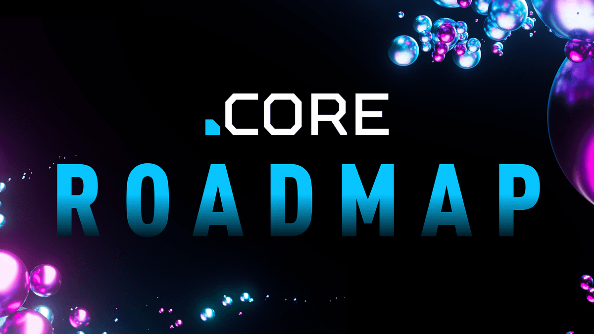 .CORE NFT Marketplace presents updated 2023 Roadmap / .CORE Roadmap ...