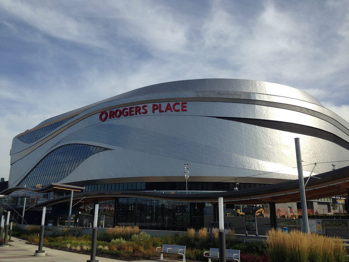 The Arena That Will Eat Downtown. Edmonton’s new downtown arena opens ...