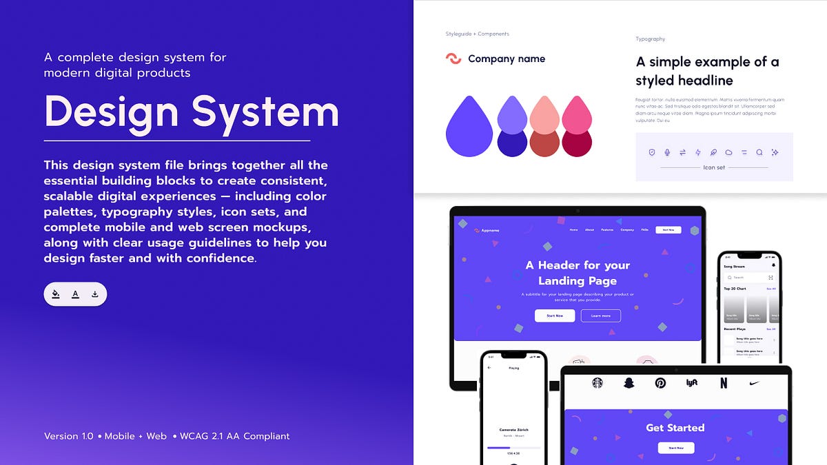 How I Built an Accessible UI Design System for Figma — 150+ Components ...