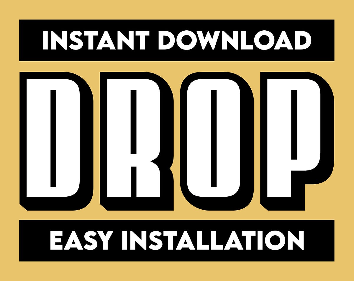Transform Your Designs with Drop Shadow Font: Add Depth, Dimension, and ...
