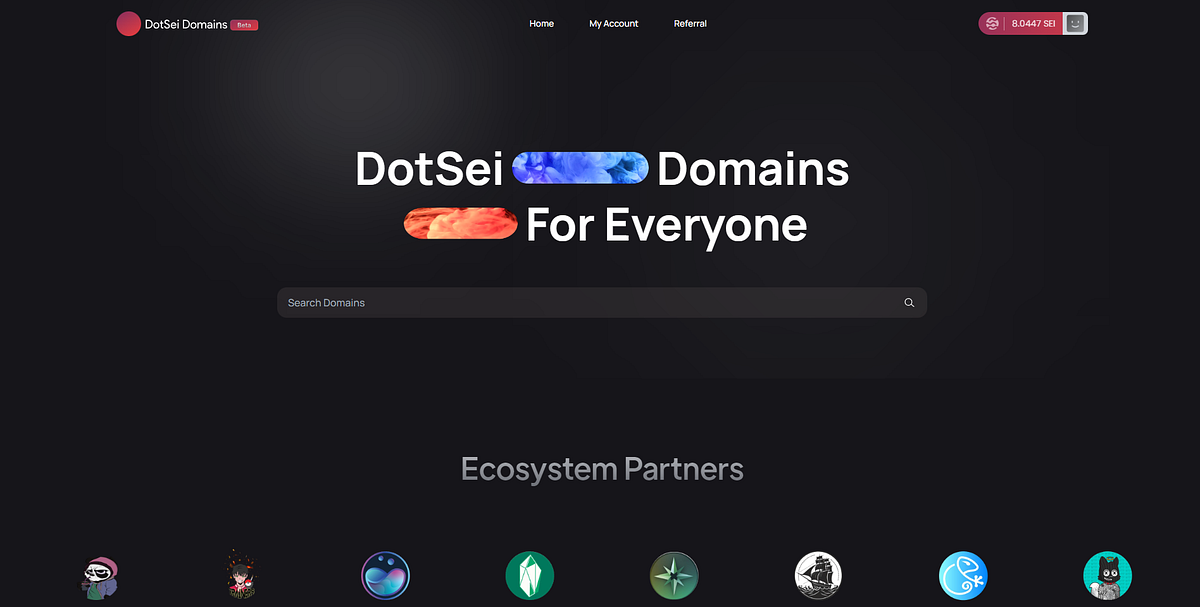 Проекты SeiNetwork. Часть 4. DotSei Domains | by VlCrypto | Medium