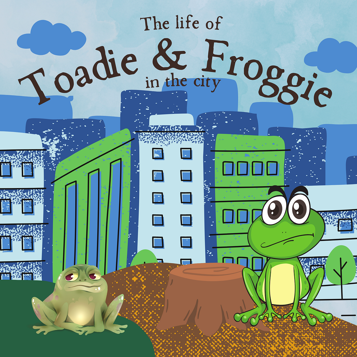 The life of Toadie and Froggie in the city — Children’s story | by ...
