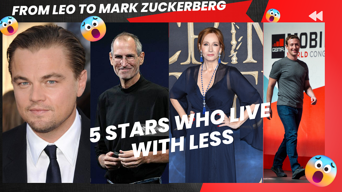 5 Minimalist Celebrities. How They Live with Less | by Komal | Medium