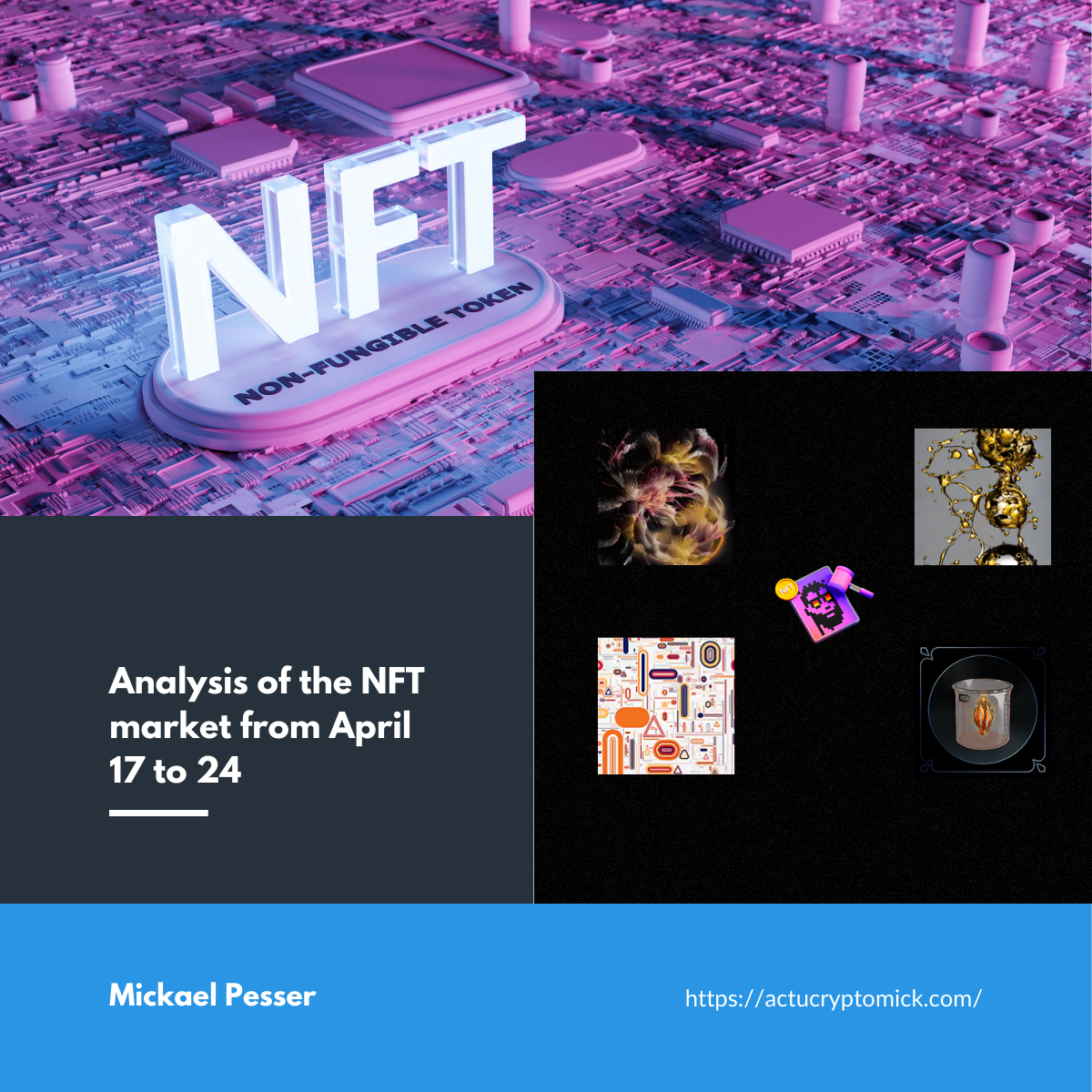 Weekly NFT Market Roundup — April 17 to April 24 | by Mickael Pesser | GhostWriter WEB3 | Apr ...