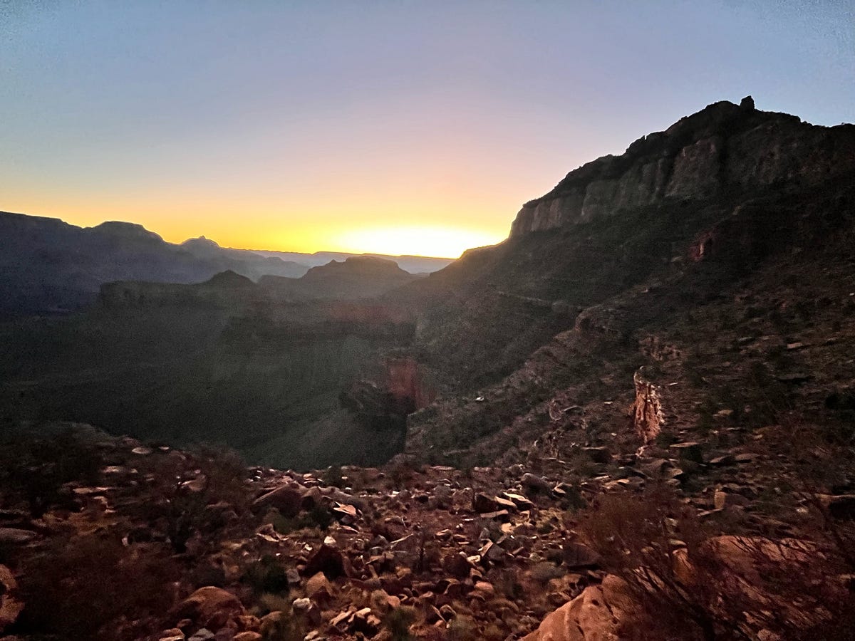 Runner’s Rambling #1: Running Grand Canyon Rim-to-Rim-to-Rim | by ...