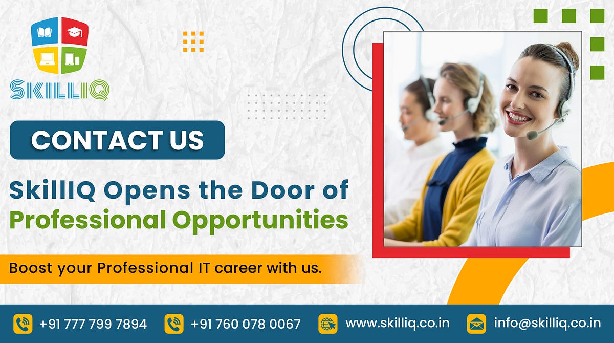 SkillIq — Contact for Build Your Career - SkillIQ - Medium