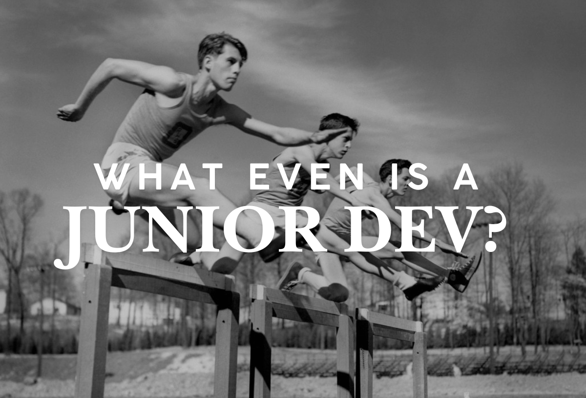 What Even Is a Junior Developer Now? | by Chris Dunlop | Realworld AI ...