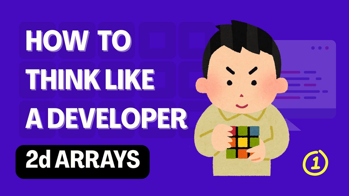 How to Rotate a 2D Array: Think Like a Developer (Ep. 1) | by Shimaaaboelmagd | Jun, 2025 | Medium