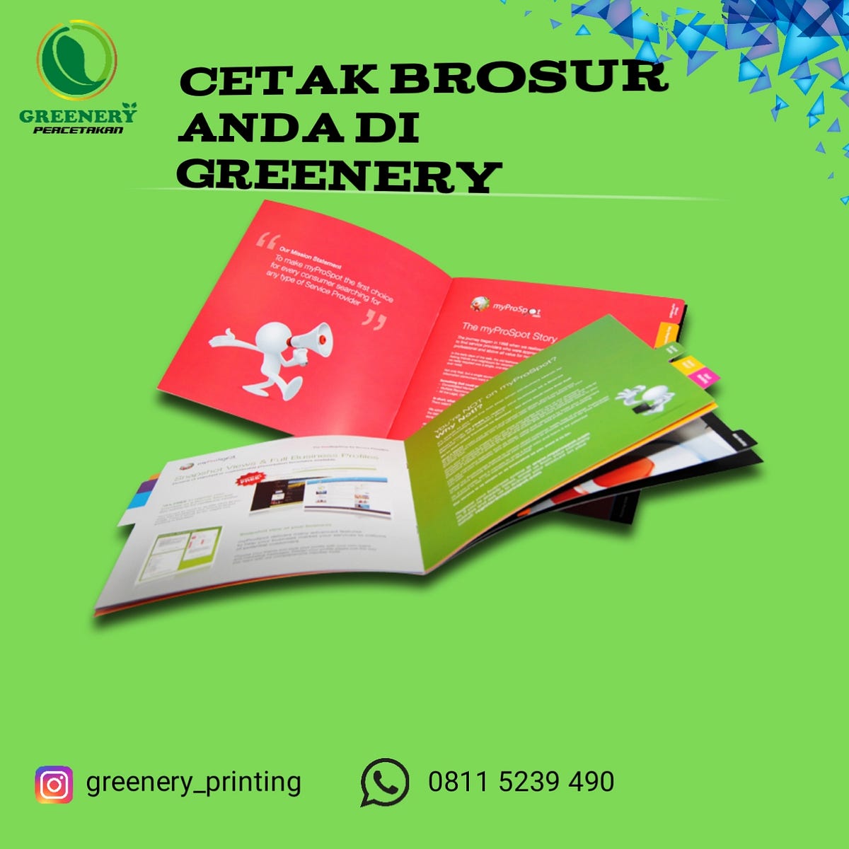 TERBAIK Cetak Brosur di Sampit Hub 0811 5239 490 WA - Raffigreenery - Medium