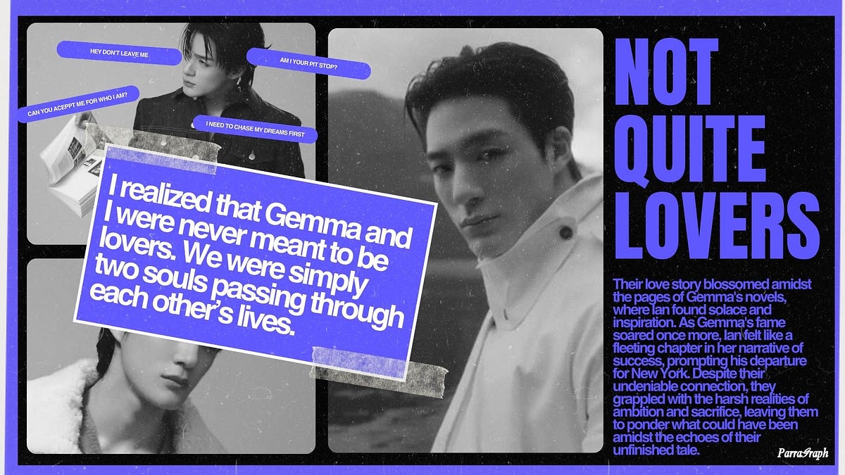 Not Quite Lovers. Gemma’s : | by Bee | May, 2024 | Medium