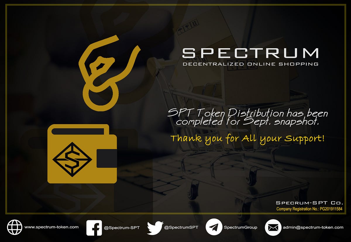 SPT Distribution has been Completed!! | by Spectrum | Medium