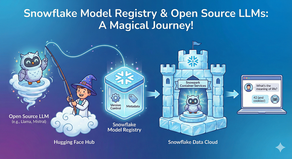 Snowflake Model Registry- The Easy Button for Self-hosted LLMs in ...