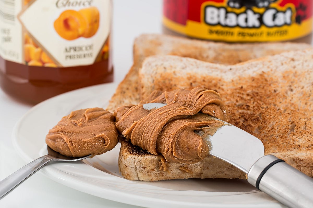 Peanutt Butter for breakfast!. Peanut butter is a popular food spread ...