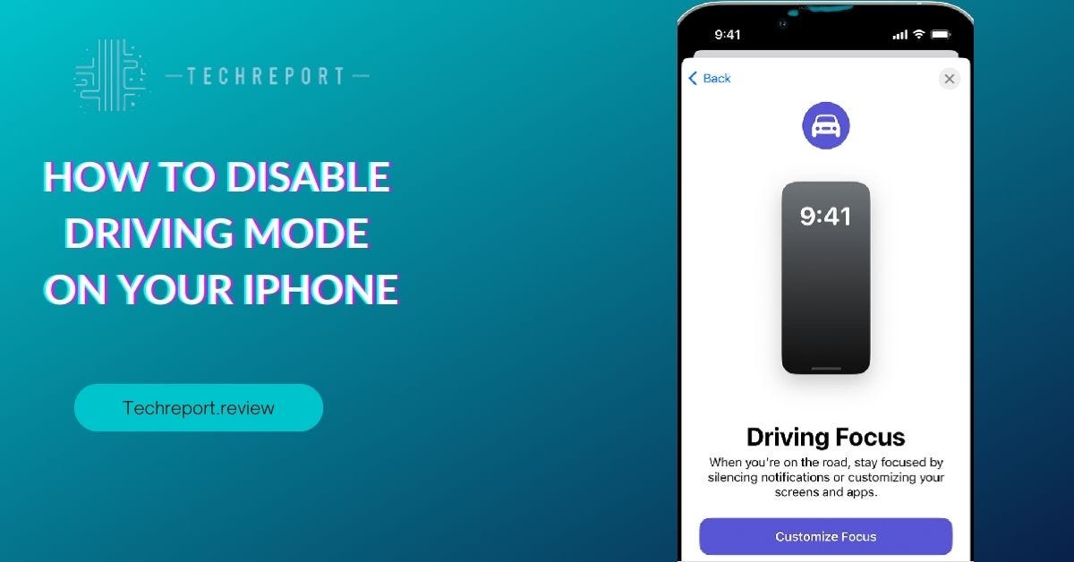 Mastering the Road: How to Disable Driving Mode on Your iPhone ...