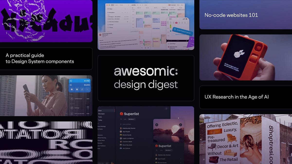 Design Digest #33: Design system myths, No-code websites 101 & UX ...