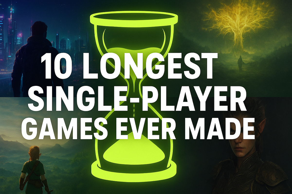 10 Longest Single-Player Games Ever Made | The AURA TIMES