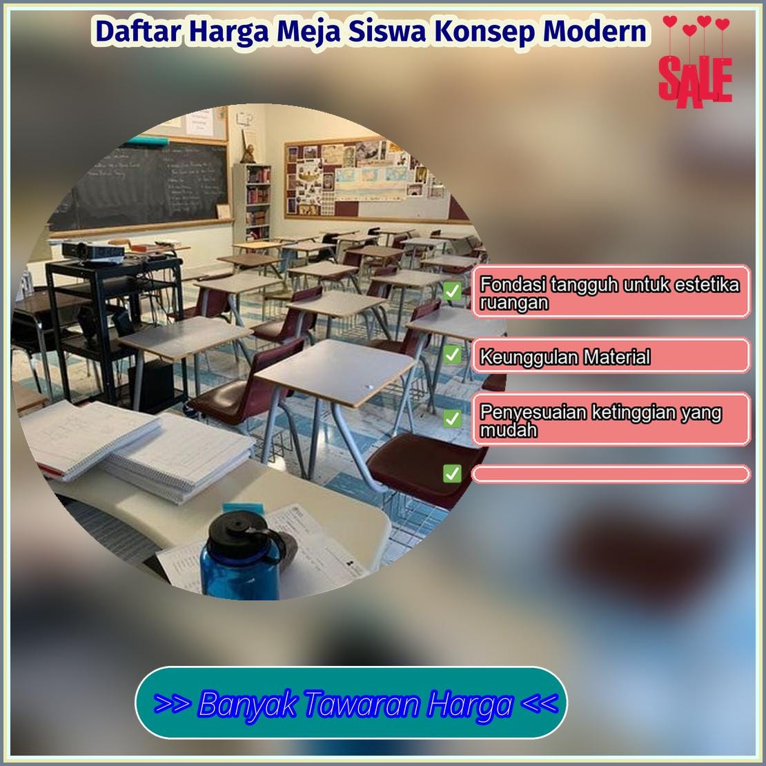 Daftar Harga Meja Siswa Konsep Modern - Kursikampus - Medium