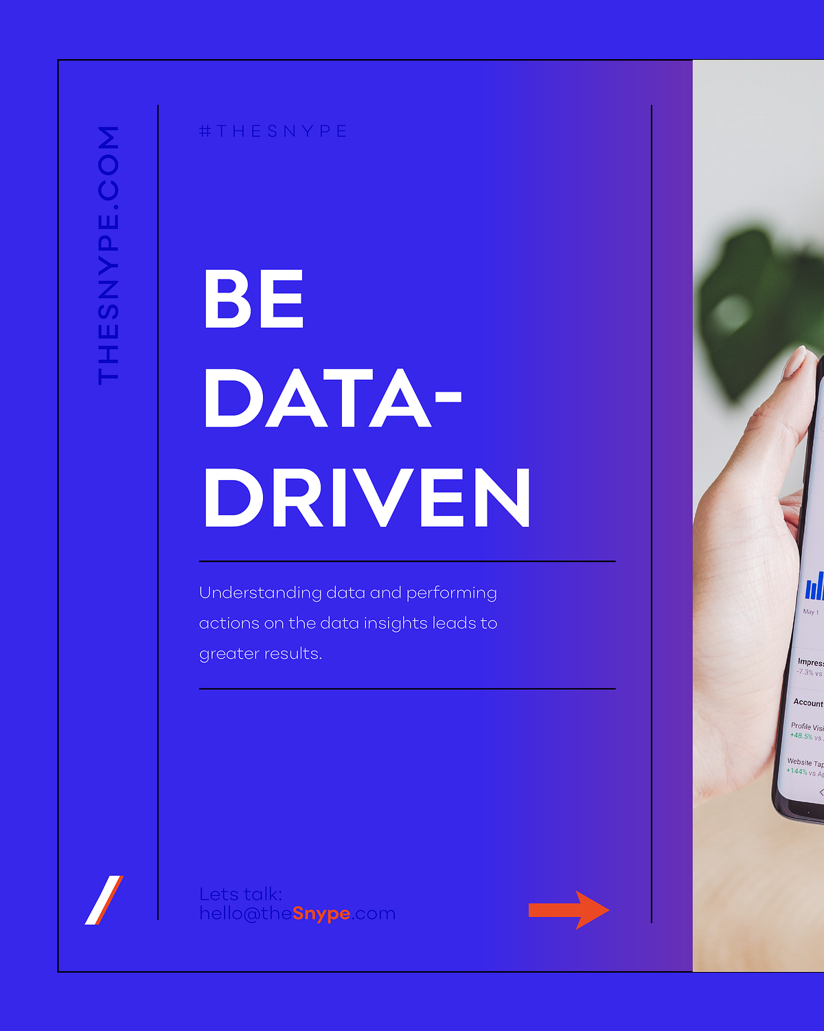 BE DATA-DRIVEN 📊 - Snype - Medium