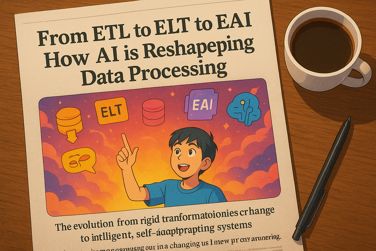 From ETL to ELT to EAI: How AI is Reshaping Data Processing | by ...