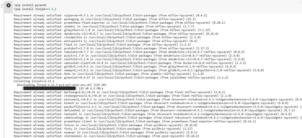 How to setup and demo for PyCaret | by Prathana Dkp | Medium