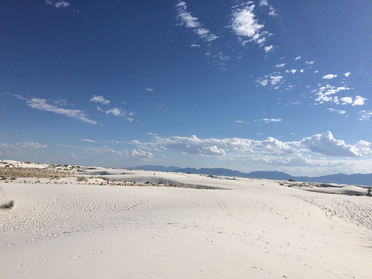 Endless. White. Sand. Roadtrip pit-stop #1 : White Sands… | by Alyssa ...