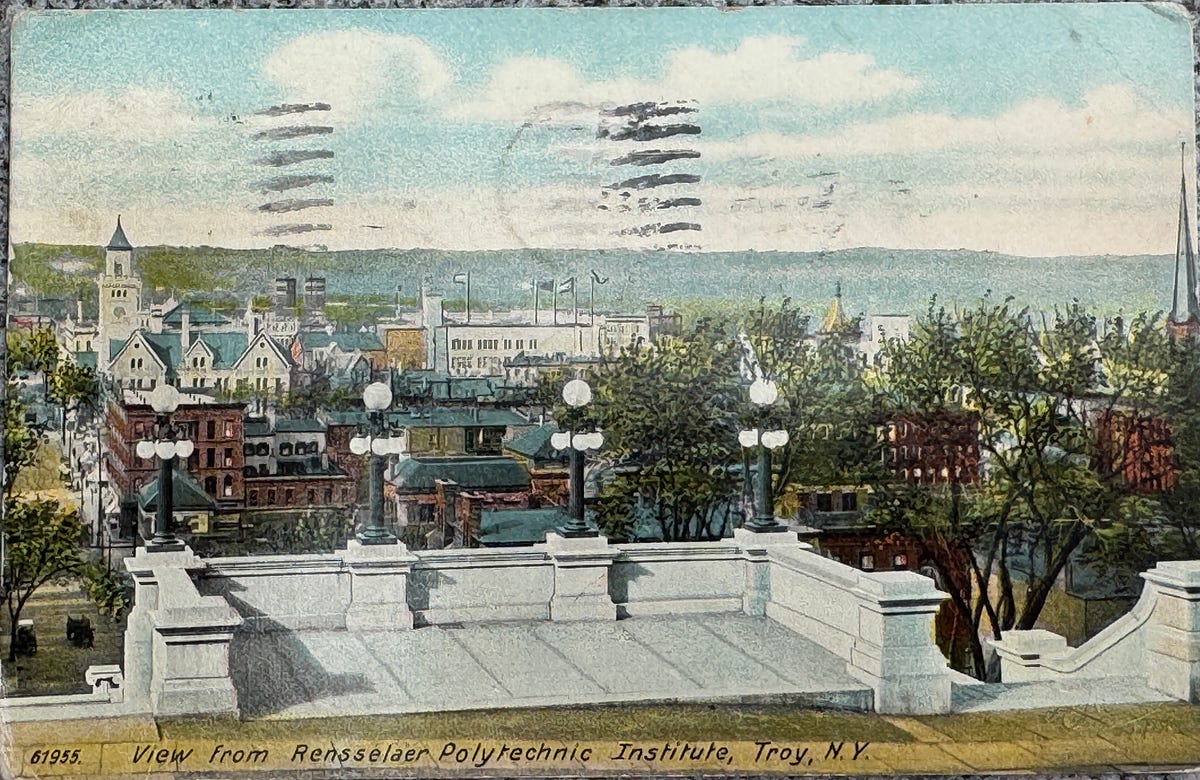 Postcard Time Capsule: Troy, A Century of Stagnation | by Edward Henry ...