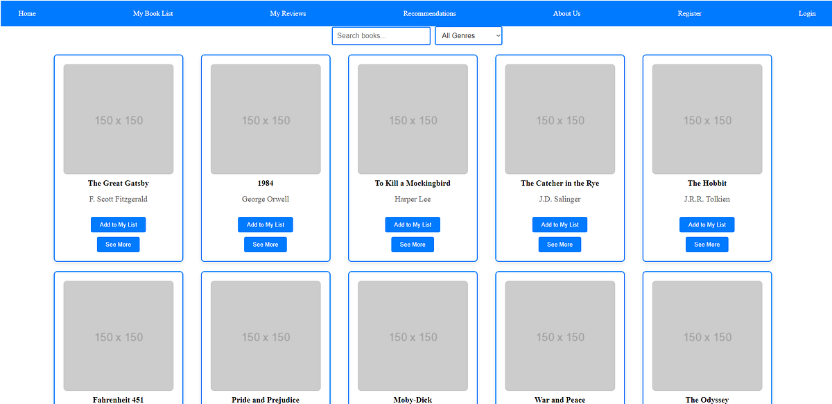 Virtual Book-library app. Creating the virtual book library… | by joao ...