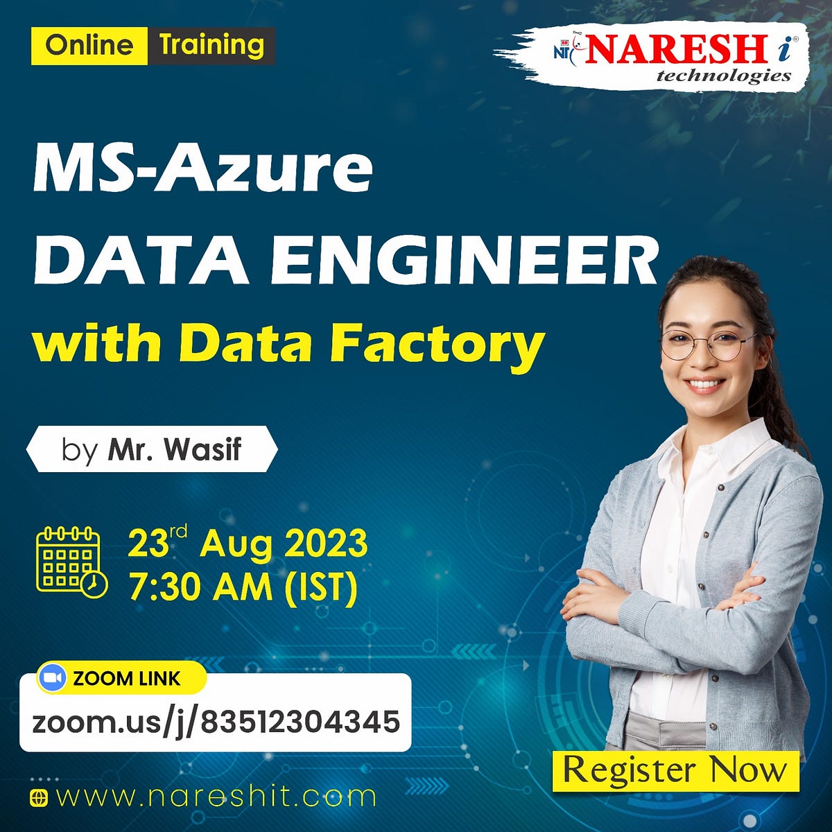 Best Azure Data Engineer with Data Factory Online Training — Naresh IT - Avinash Nit - Medium