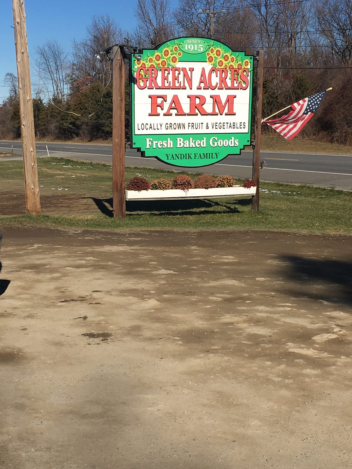 The “Best Pie Ever”. The American flag attached to the big… | by Randy ...