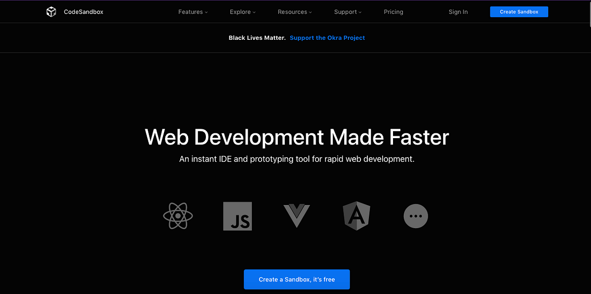 แนะนำ codesandbox : instant IDE. codesandbox.io ตามชื่อเป็น กระบะทราย… | by Santiphap Utta ...