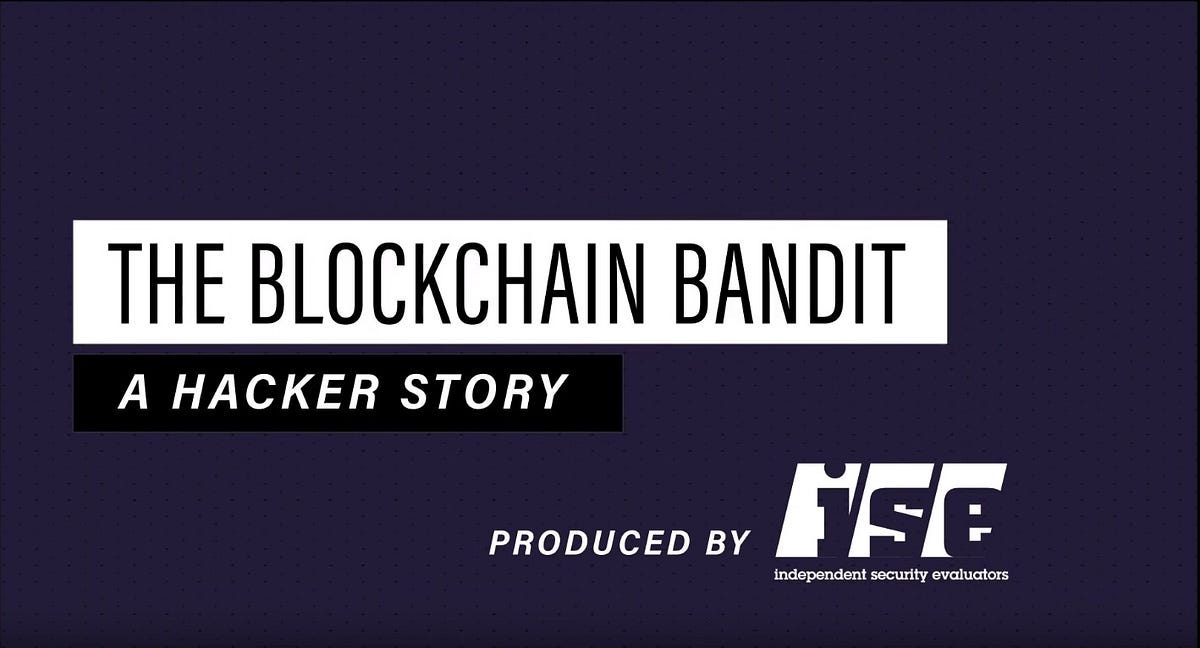 Ethereum’s Blockchain Bandit. Research on how to find private keys ...