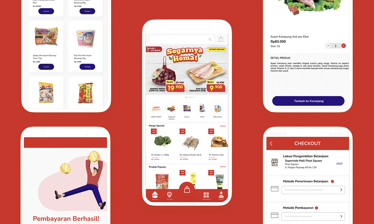 UI/UX DESIGN PROJECT: REVAMPING MY SUPERINDO APP | by octa | Medium